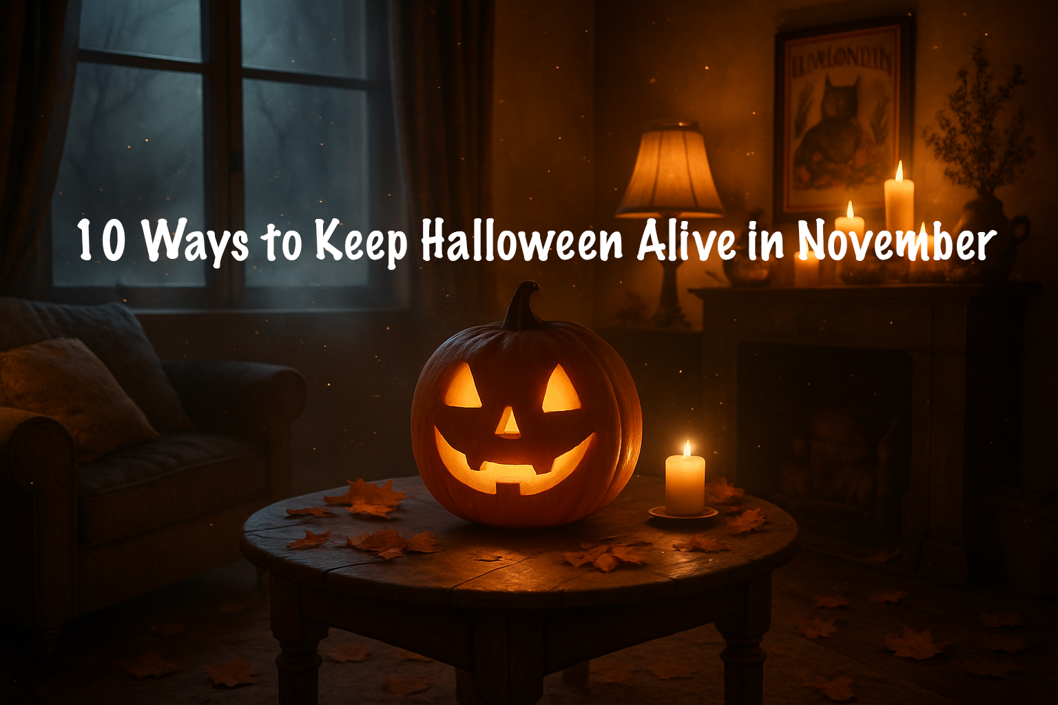 10 Ways to Keep Halloween Alive in November – Halloween We Bring!